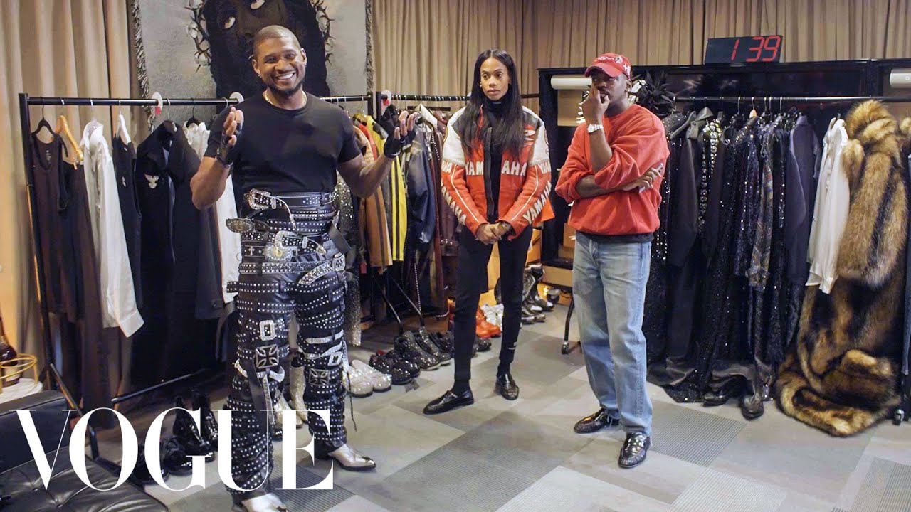 Inside Usher’s ‘Past Present Future’ Tour Looks | Vogue - YouTube