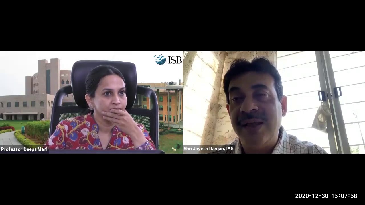 Business and Policy Dialogue with Jayesh Ranjan, IAS, Government of ...