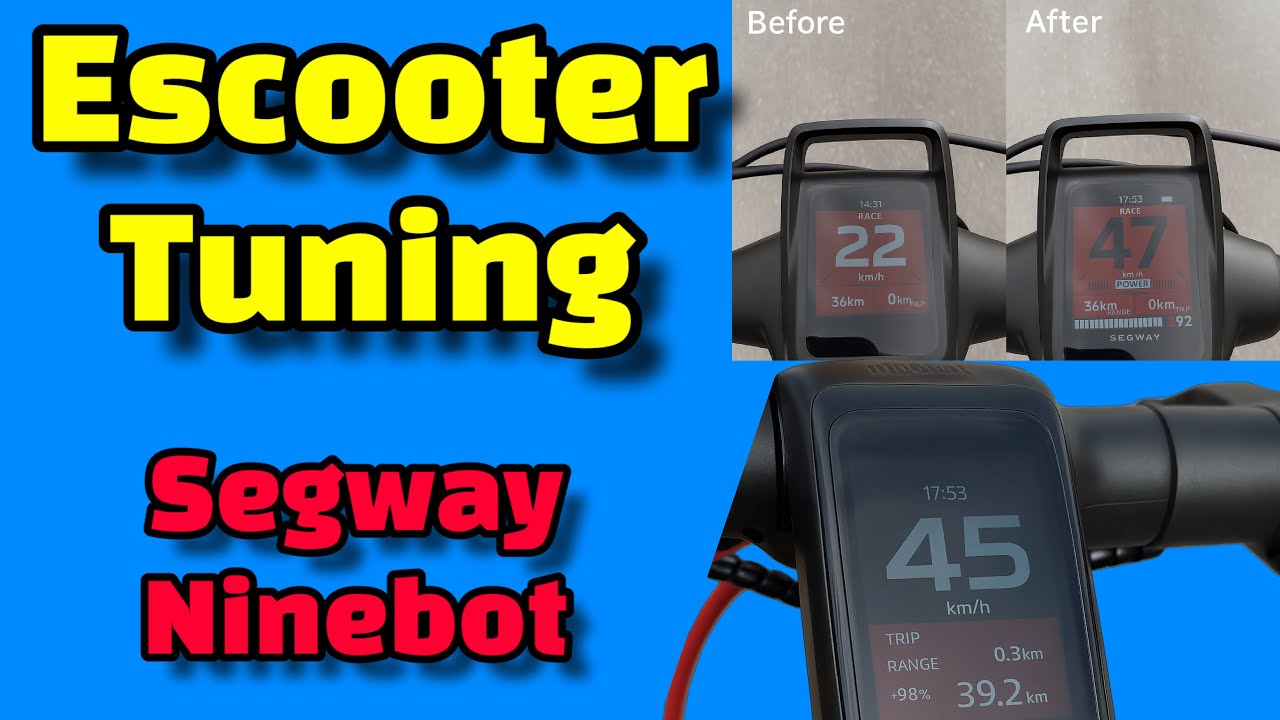 How to make ALL NEW SEGWAY-NINEBOT Scooter FASTER 🔥 Remove Speed ...
