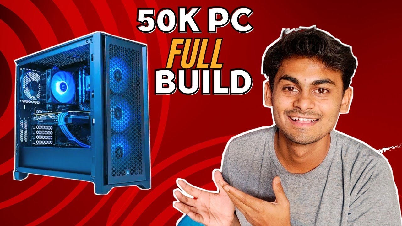 Rs 50k Full Gaming PC with 27'' inch Monitor + keyboard | ATxtec - YouTube
