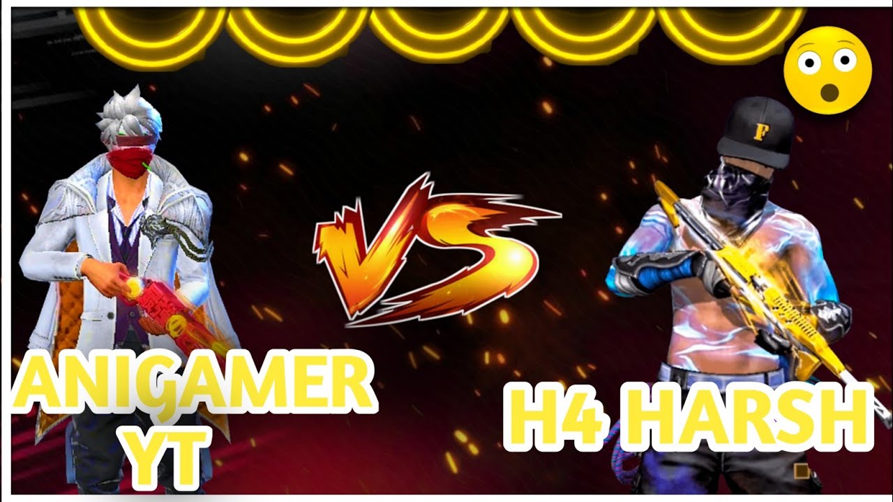 ANI GAMER YT VS H4 HARSH | 1V1 | #freefire | @GyanGaming - YouTube