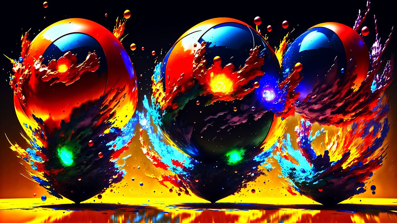 Ai Generated Visuals: Abstract Colorful Animation Created by Ai - YouTube