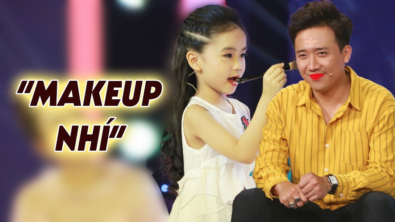 Trấn Thành Bất Ngờ Trước Tài Năng MakeUp Của Bé Hà Vy - Biệt Tài Tí Hon ...