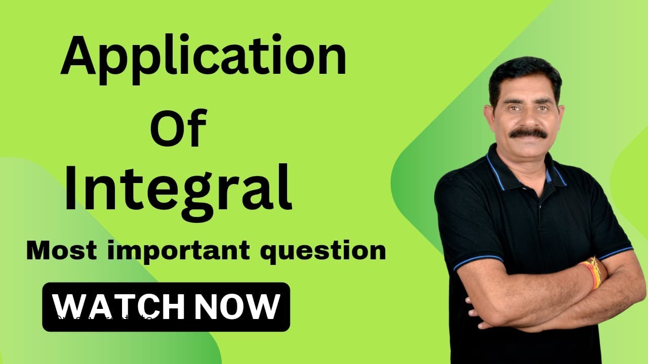 Application of integral | most Important questions | Class12th/CUET/JEE ...