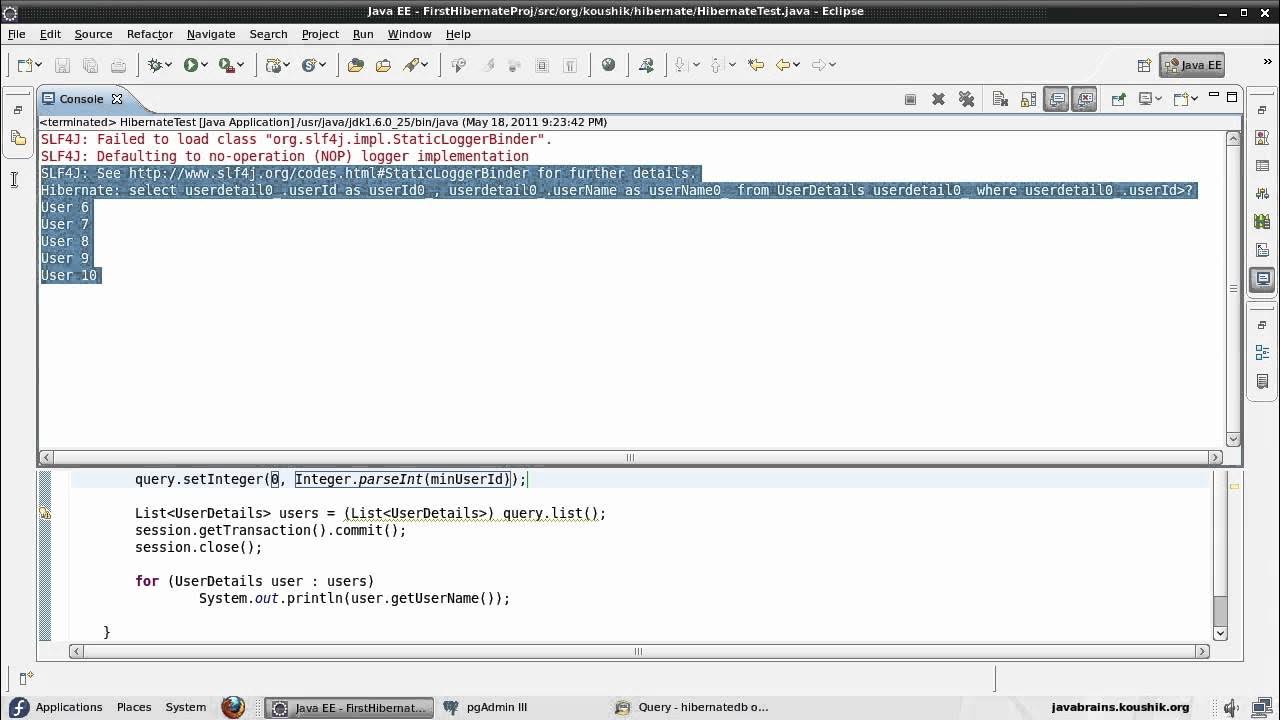 Hibernate Tutorial 27 - Understanding Parameter Binding and SQL Injection - YouTube