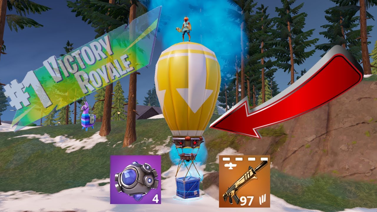 Fortnite Supply Drop Weapon Only Challenge - Can I Secure Victory ...