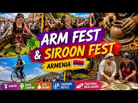     Armenian Wine Festival Turns Into a Grape-Stomping Party! 🍇🍷🇦🇲 (August 9,2026)