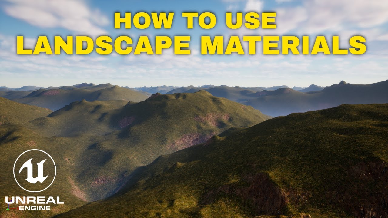 Using a Landscape Material with Voxel Plugin - YouTube