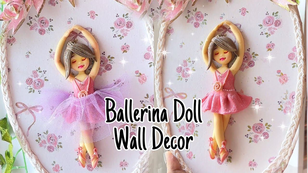 Ballerina Home Decor | Everything Handmade and Homemade | Air Dry Clay ...
