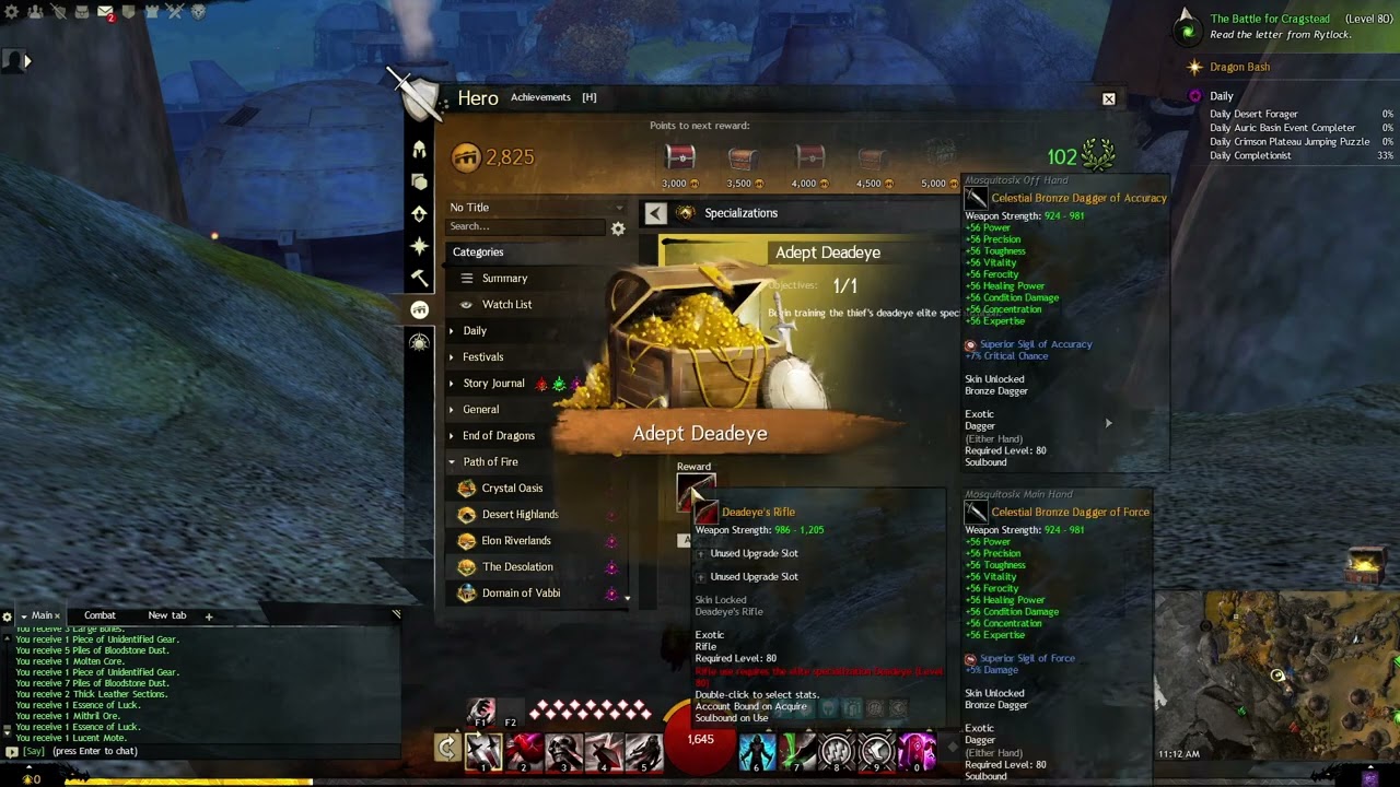 Guild Wars 2: "Cursed Flintlock 1" Achievement ...Thief Gameplay - YouTube