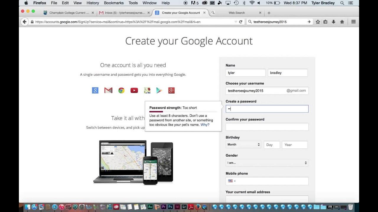 How to make Google Account - YouTube