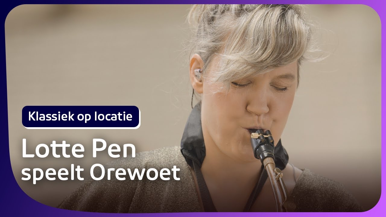 Indrukwekkend! Lotte Pen speelt saxofoon & synths tegelijkertijd ...