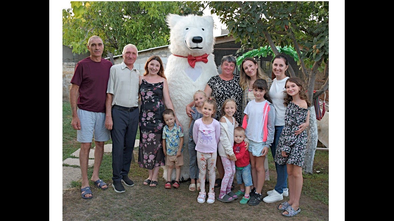 Surpriza cu Ursul Alb pentru Veronica. Olanesti.(+373)60618591,(+373 ...