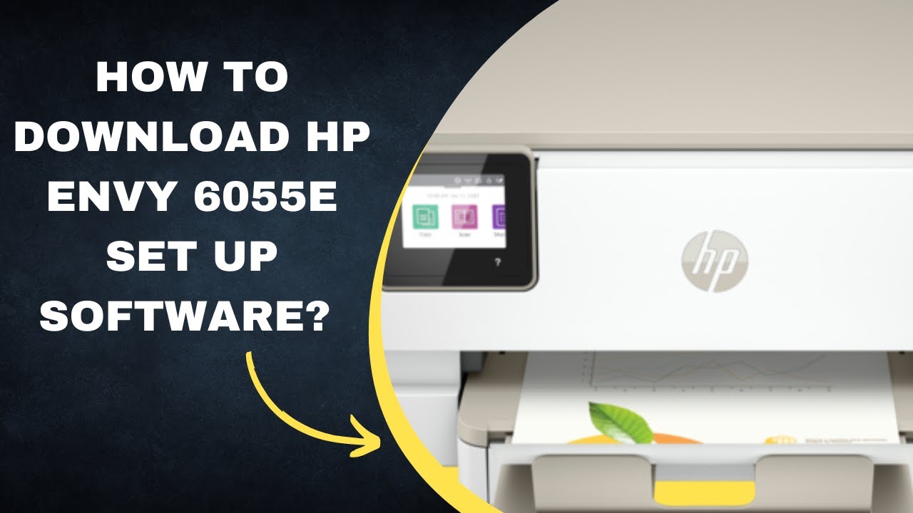 How to download setup software – HP Envy 6055e - YouTube