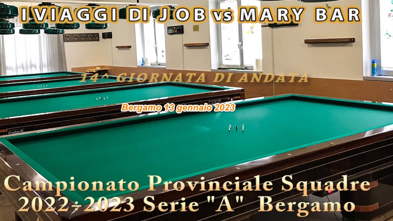 Campionato Prov. Squadre 2022÷2023 Serie "A" Bergamo (13/01/2023) - YouTube