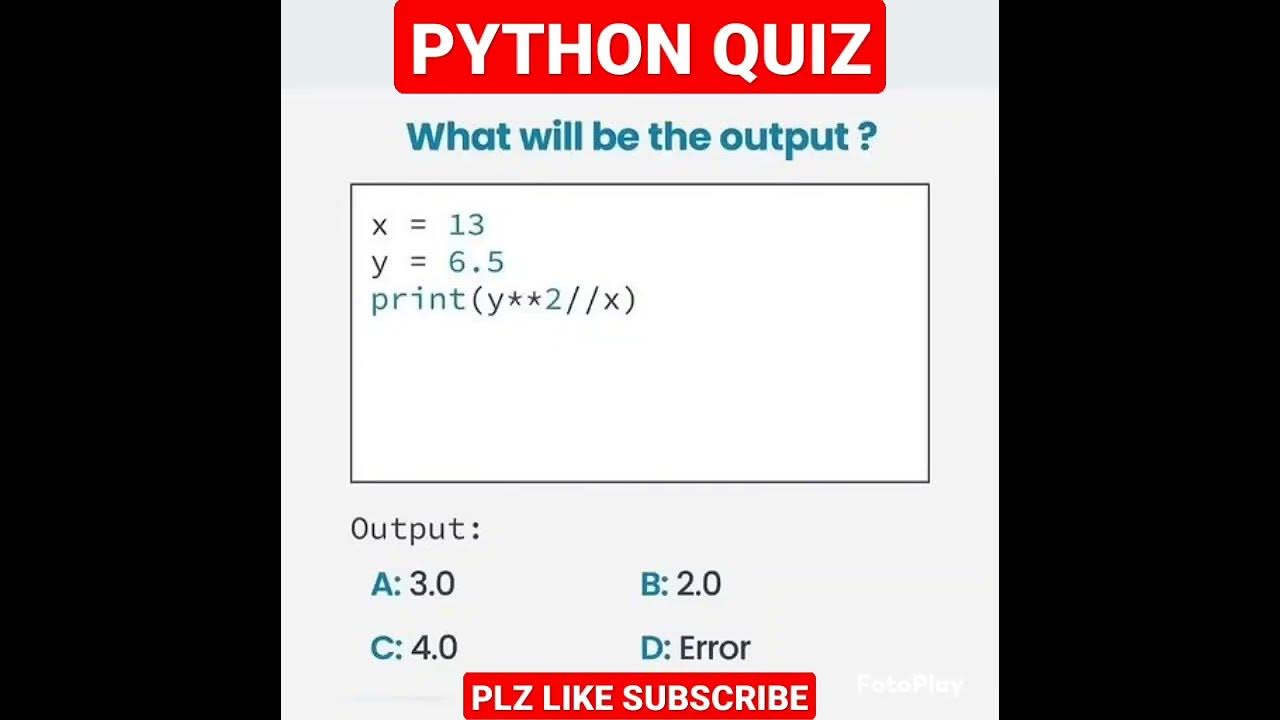 Python Quiz Python Blockchain Iot Pythoncode Java Ai Php Cod