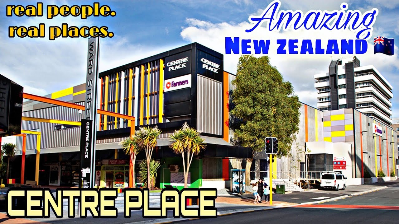Walk| CENTRE PLACE in Hamilton CityI Amazing New Zealand - YouTube