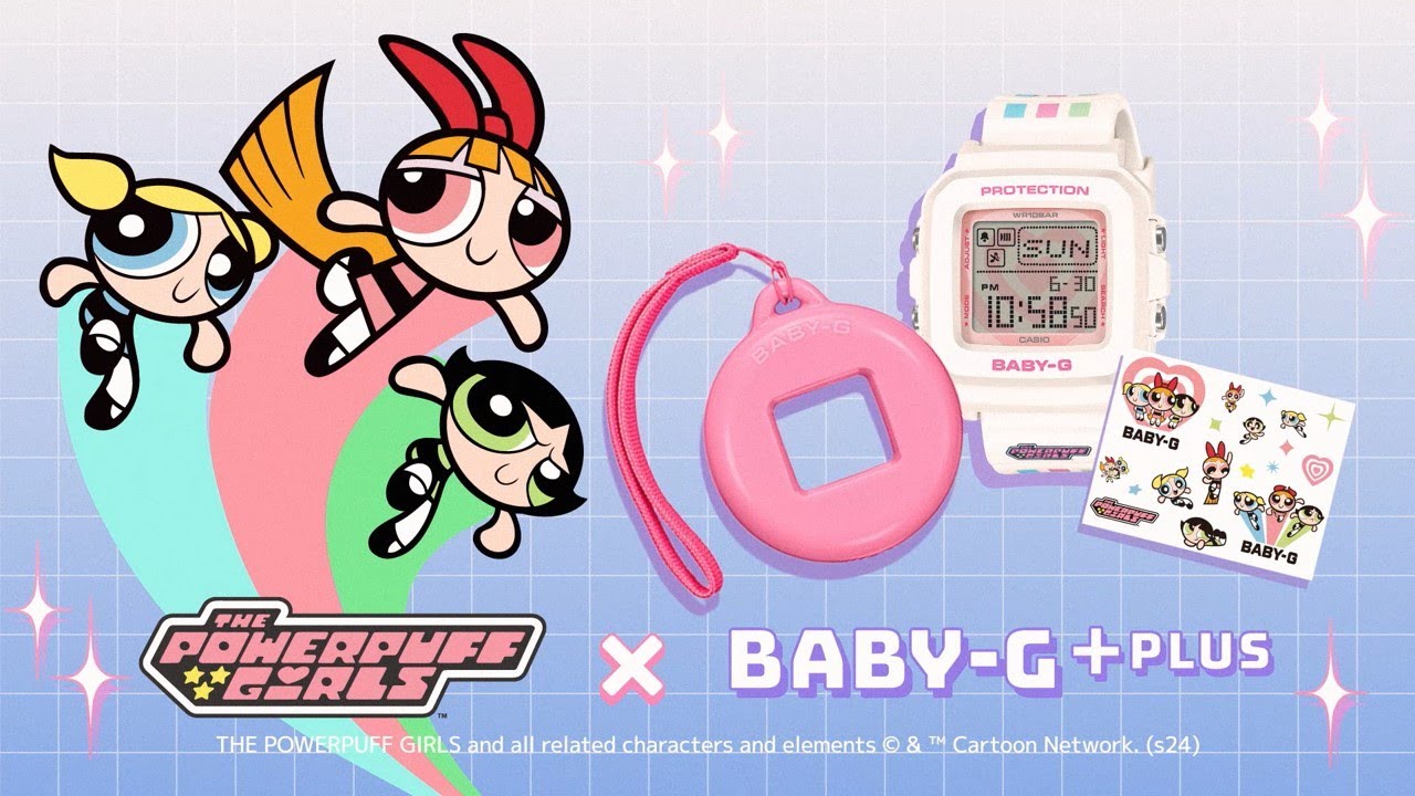 The Powerpuff Girls × BABY-G +PLUS - YouTube