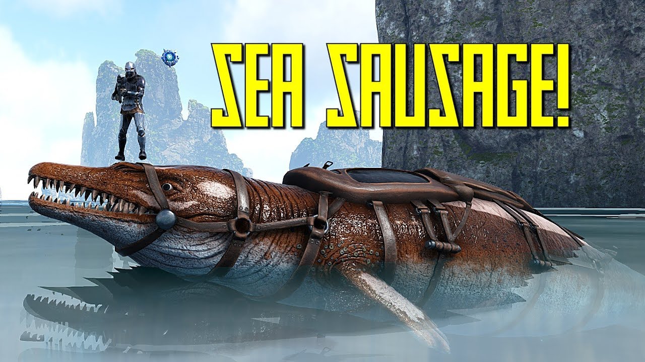 Basi Soaking Hidden Ocean Base - Ark Genesis Small Tribes EP 14 - YouTube