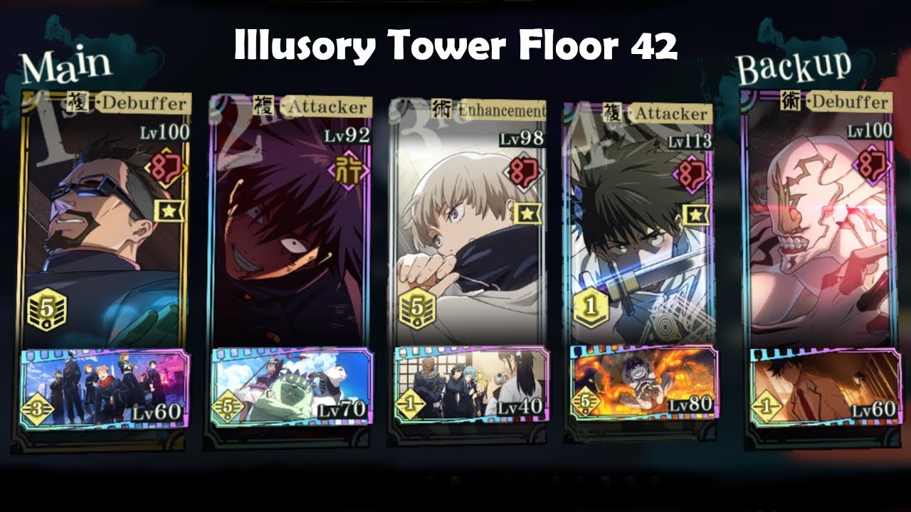 [Illusory Tower Floor 42] JJK Phantom Parade | Evil Tree Saves the Day ...