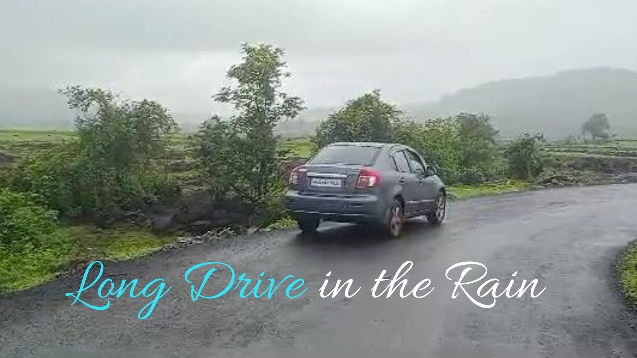 Solo Road Trip | Heavy Rains in Thane District | Long Drive in the Rain ...