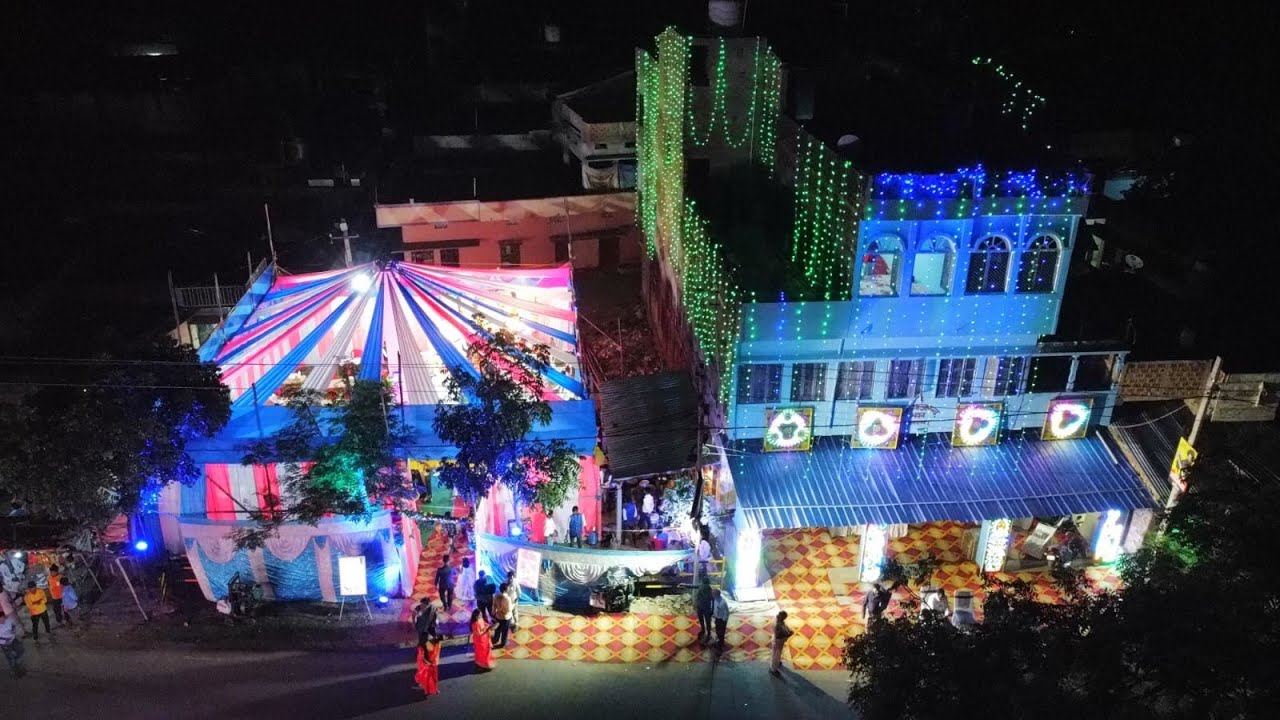 WEDDING ALL Setup For GM VIDEO WALL PROJECTOR / HOARDING/ DRONE ...