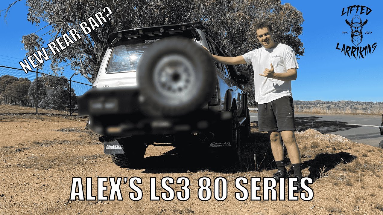NEW REAR BAR REVEAL | LS3 80 Series - YouTube