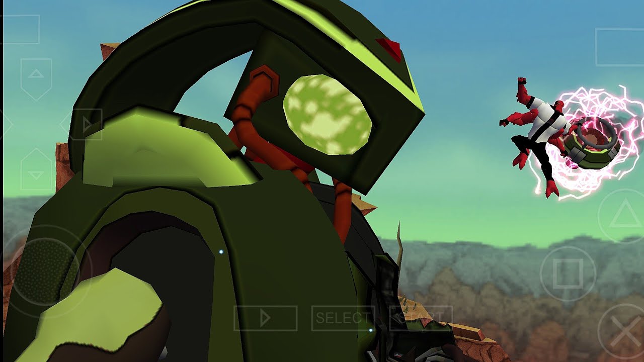Ben 10 - Protector Of Earth "Vilgax Gaint Robot V|S Ben" Android Gameplay//PPSSPP// Helio G-95 ...