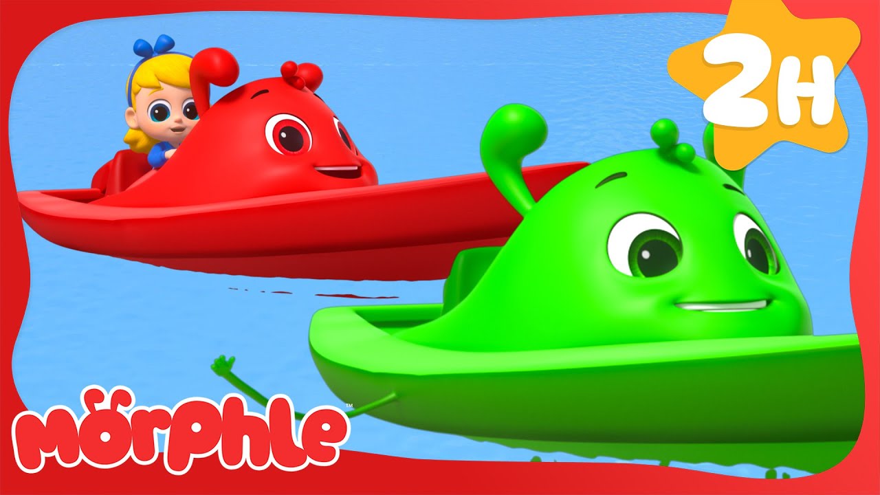 Happy Ocean Day with Morphle & Orphle! 🌊🐳🎉 | 🔴 Morphle VS Orphle 🟢 ...