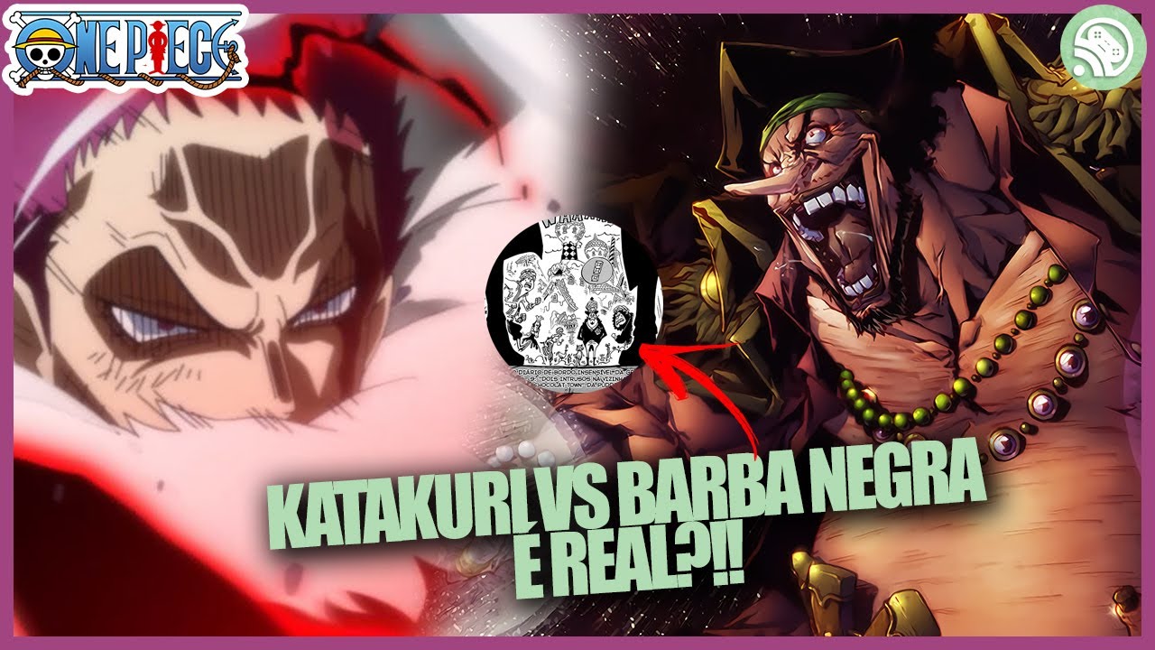 BARBA NEGRA CHEGOU EM WHOLE CAKE EM ONE PIECE?!! - YouTube