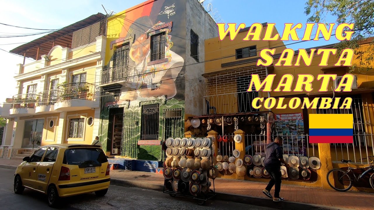 Santa Marta on Foot: A Journey Through Colombia's Oldest City 4K ...