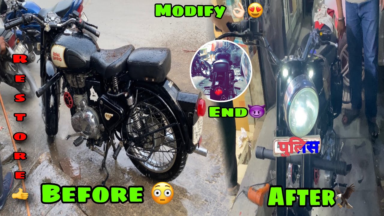 Classic bullet restore krdi ️😍|| new look bullet classic 🦅👌🏻 - YouTube