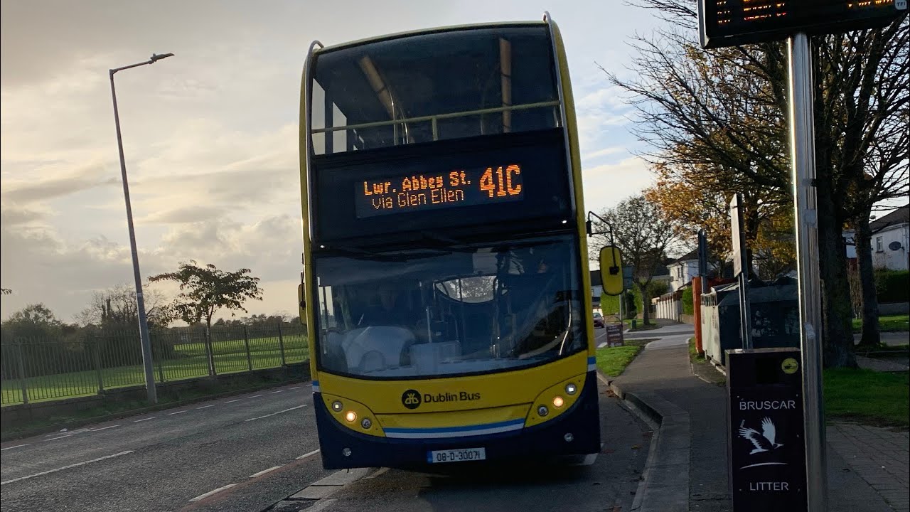 A Ride On Dublin Bus Route 41C Towards Dublin. (EV71) - YouTube