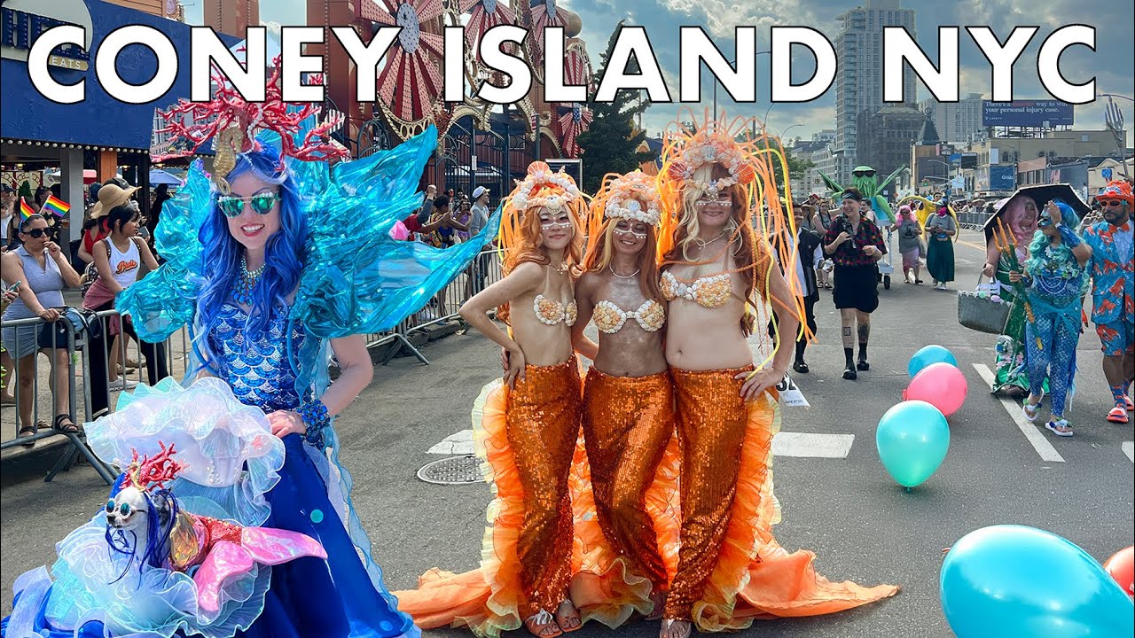 LIVE Coney Island Mermaid Parade 2025 Brooklyn New York City - YouTube