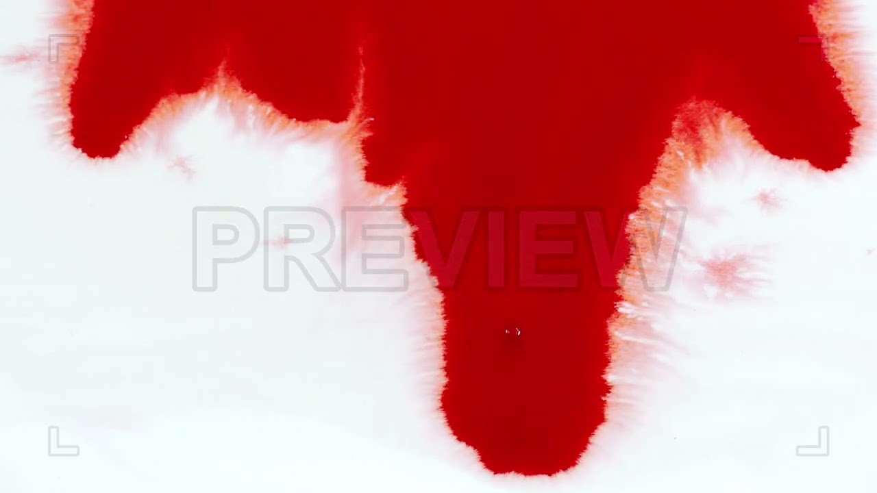 Red Ink Drops - YouTube