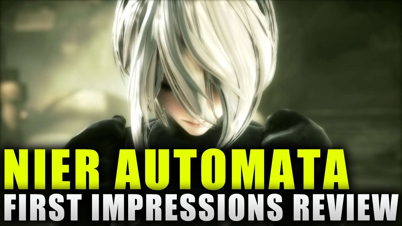Nier Automata First Impressions Review - Nier Automata Demo Gameplay ...
