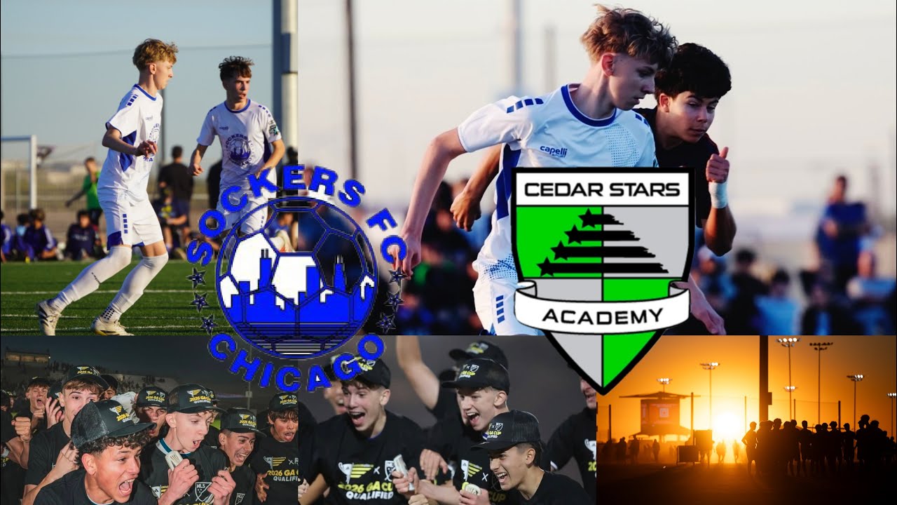 GA Cup Qualifier 2025 Finals Sockers FC MLS NEXT U16 vs Cedar Stars ...