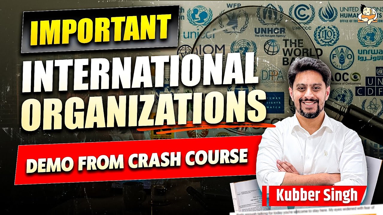 Important International Organizations Explained | UN IMF WTO NATO ...