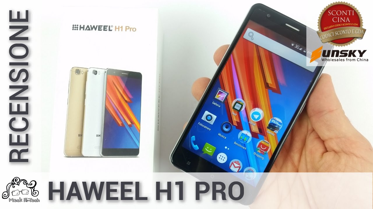 Haweel H1 Pro - Recensione in italiano - YouTube