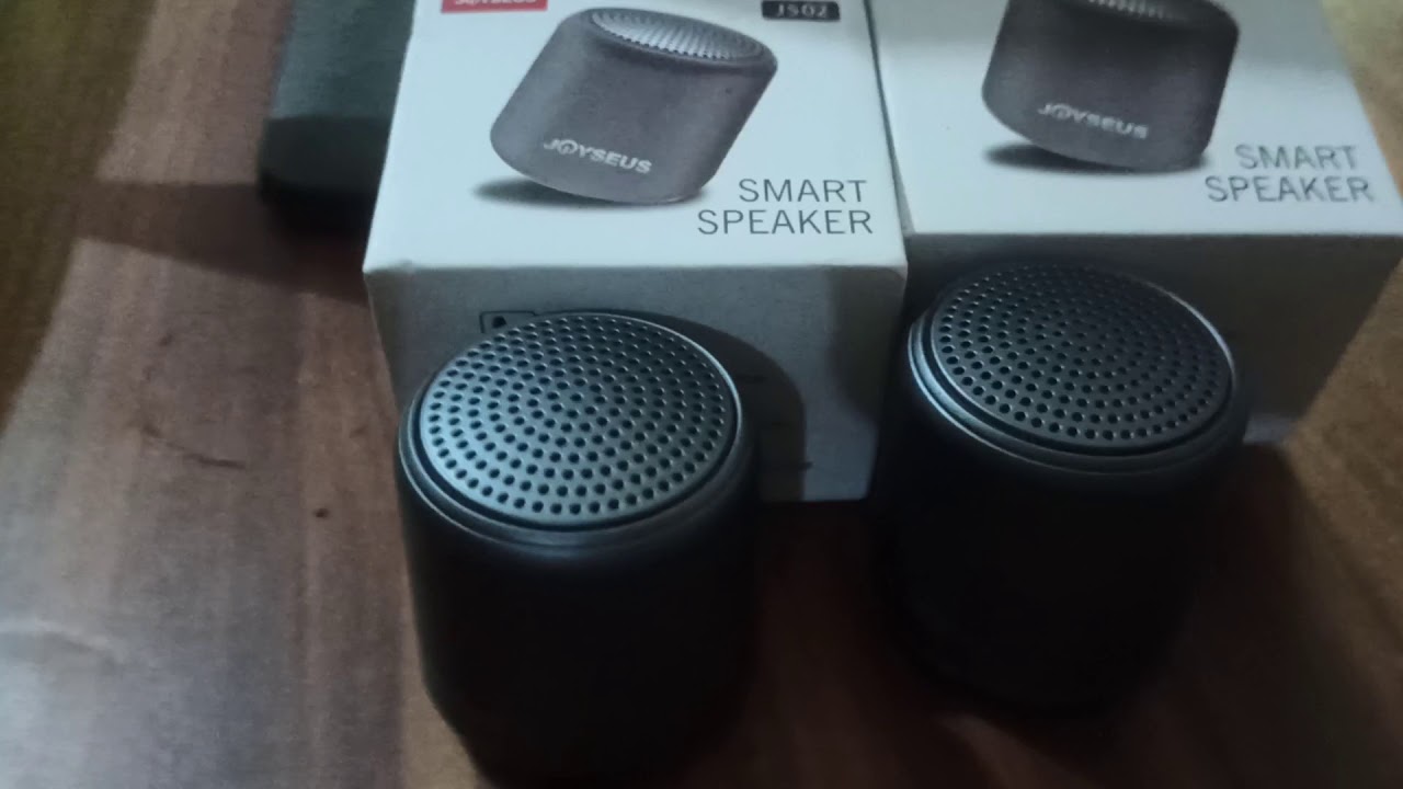 Smart Speaker Bluetooth Joyseus js02 - YouTube