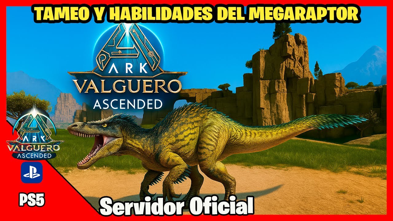 TODO sobre el MEGARAPTOR | ARK Ascended - YouTube