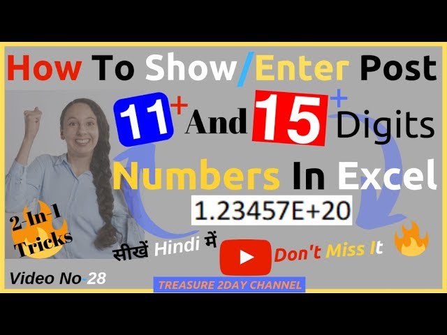 HOW TO ENTER WRITE LARGE NUMBER IN EXCEL EXCEL 15 DIGIT how-to-enter-write-large-number-in-excel-excel-15-digit