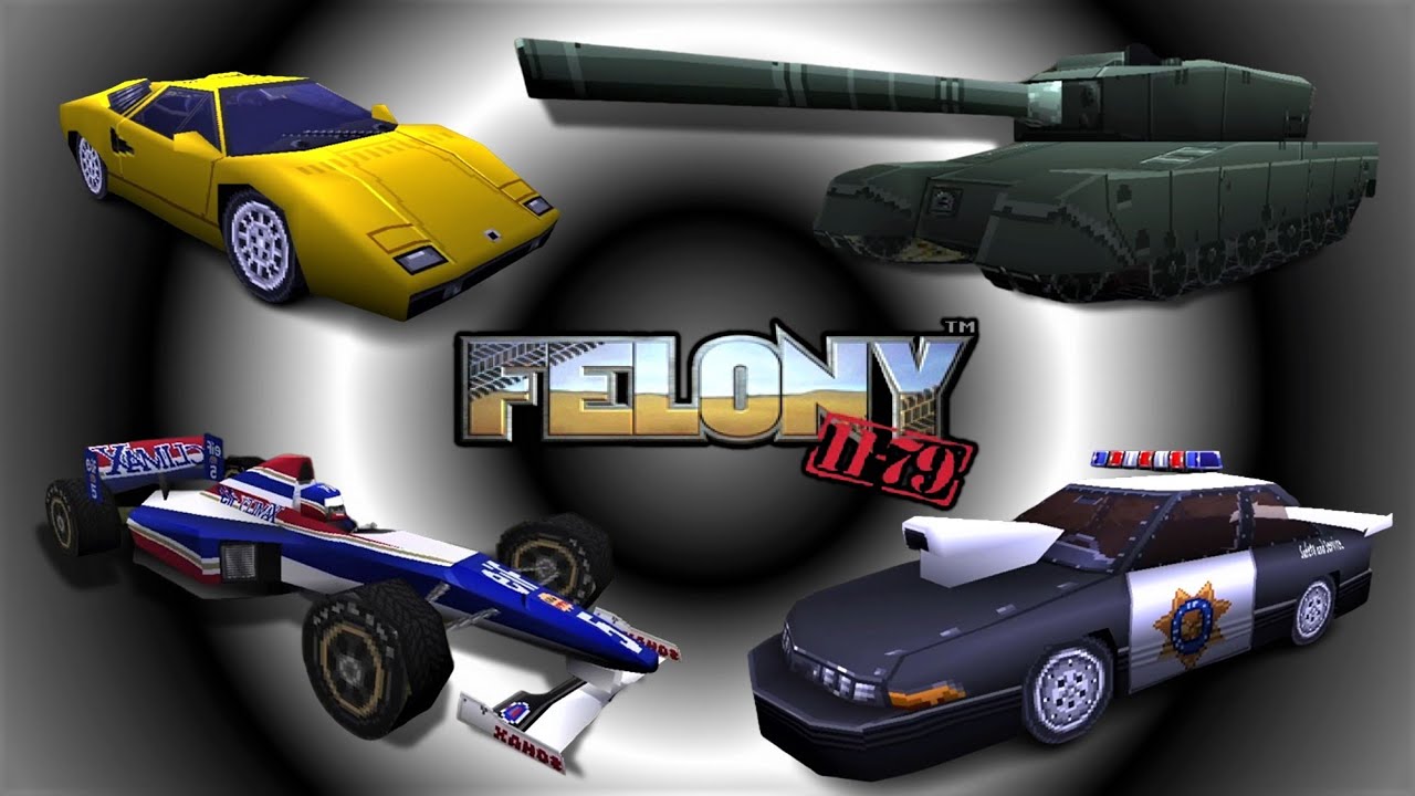 Felony 11-79 [PS1] Cómo DESBLOQUEAR todos los AUTOS - YouTube