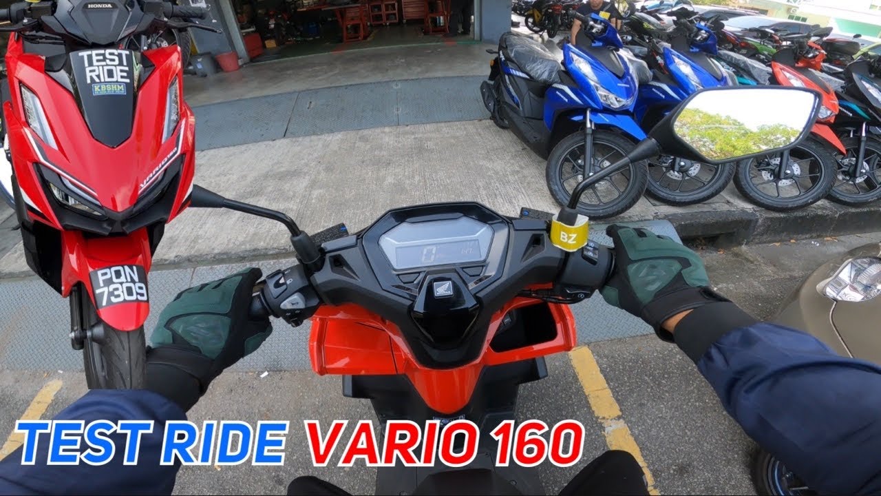Test Ride - Honda Vario 160 - YouTube