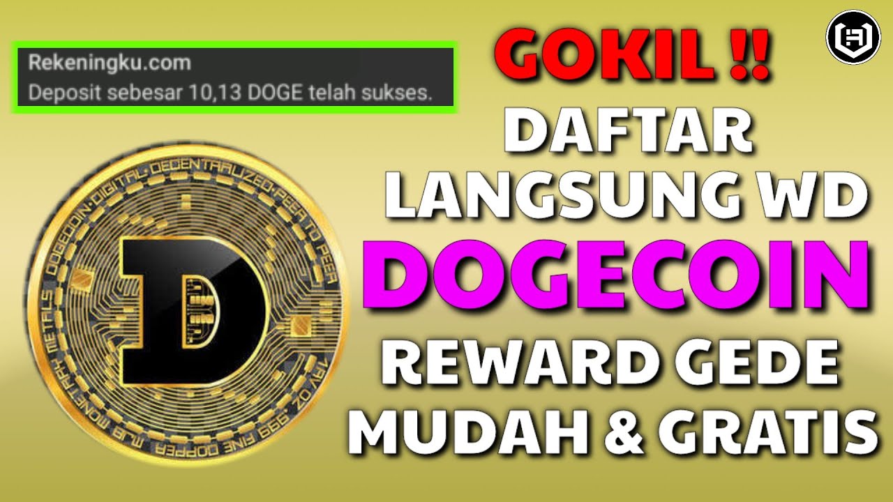 SOLO PLAYER ‼️PENGHASIL DOGECOIN DAFTAR LANGSUNG WD | REWARD BESAR PER ...
