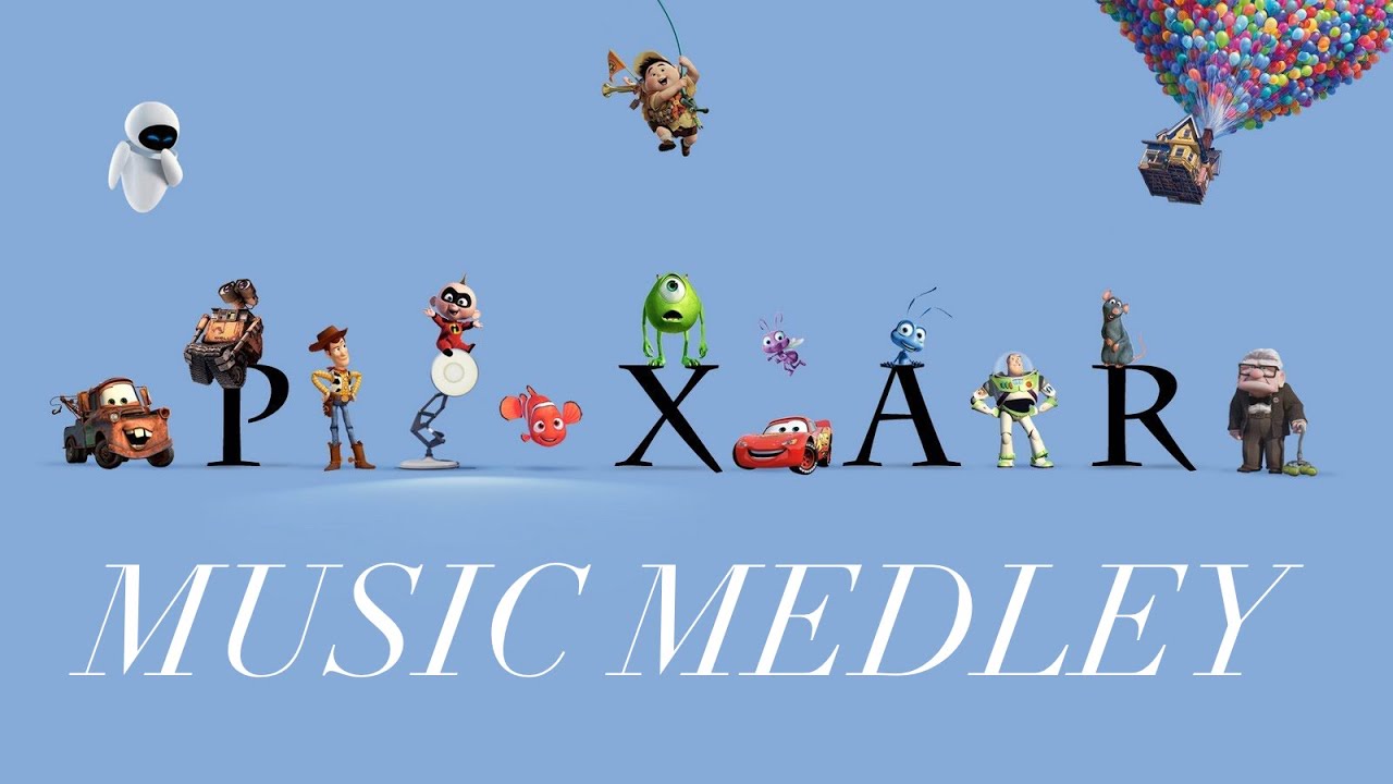 Pixar Movie Music Medley (Toy Story to Luca) - YouTube