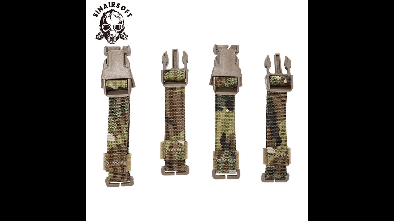Tactical Vest Connection Ribbon Set Suitable for MOLLE Vest/Chest ...