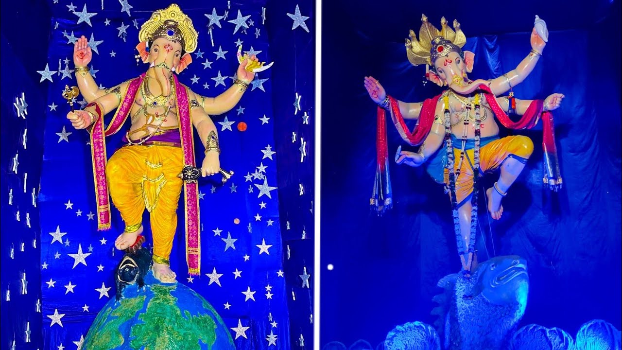 MUMBAI BIGGEST GANPATI 2022 | AKHIL CHANDANWADI, KOLBHAT LANE CHA RAJA ...