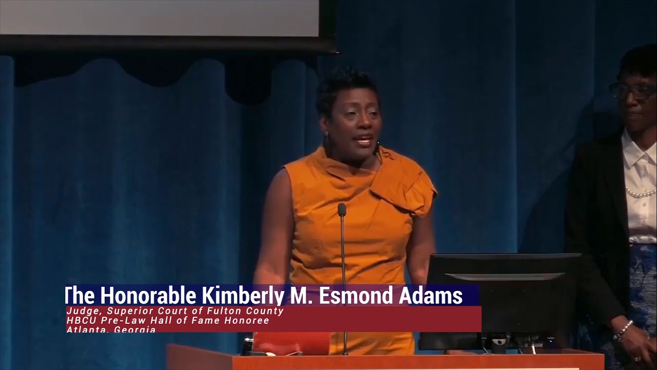 HBCU 2018 The Honorable Kimberly M. Esmond Adams HBCU Pre-Law Hall of ...