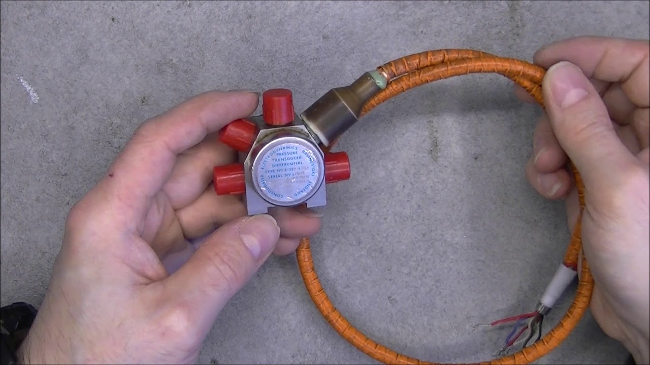 Ebay finds: aircraft transducers grab bag - YouTube